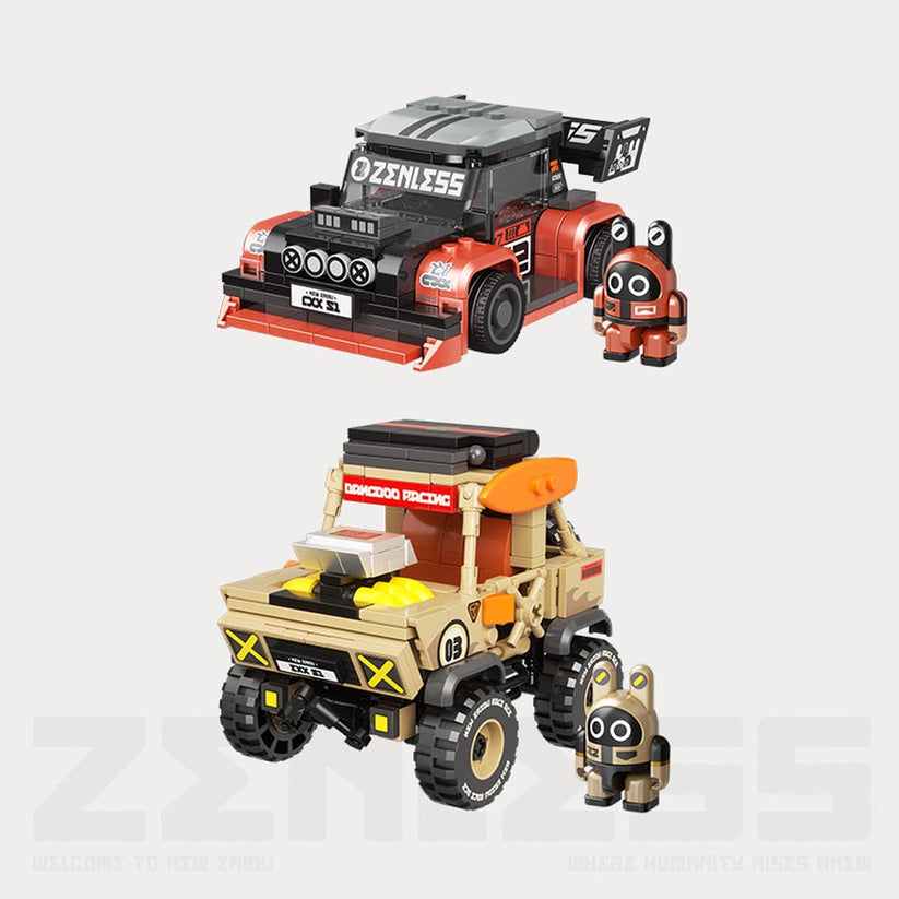 Zenless Zone Zero Speed Legend Series Bangboo Toy Car Assembly Building ...